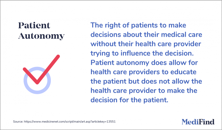 Why is Patient Autonomy Important? | MediFind